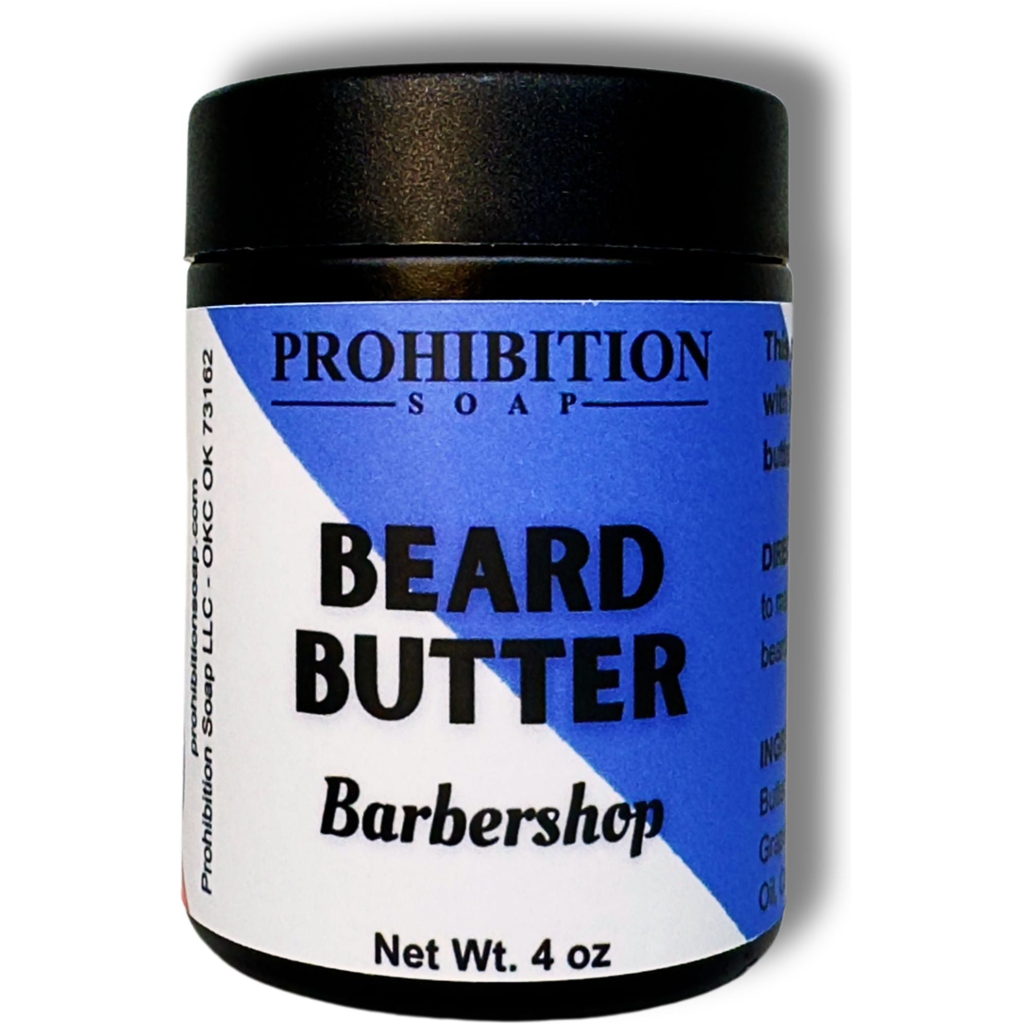 Barbershop Beard Butter - Premium Beard Care – Prohibition Soap