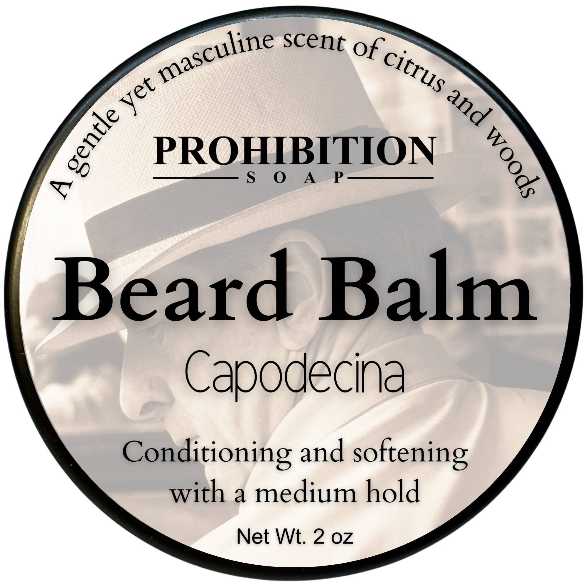Capodecina Beard Balm - Premium Beard Care – Prohibition Soap
