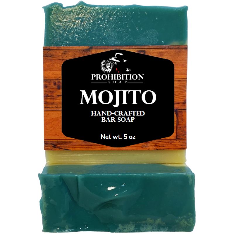 Mojito Bar Soap - Handcrafted Natural Ingredients – Prohibition Soap
